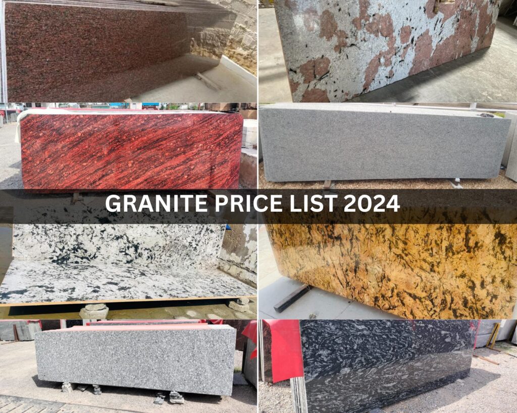 Granite Price List 2024 - Global Stone India